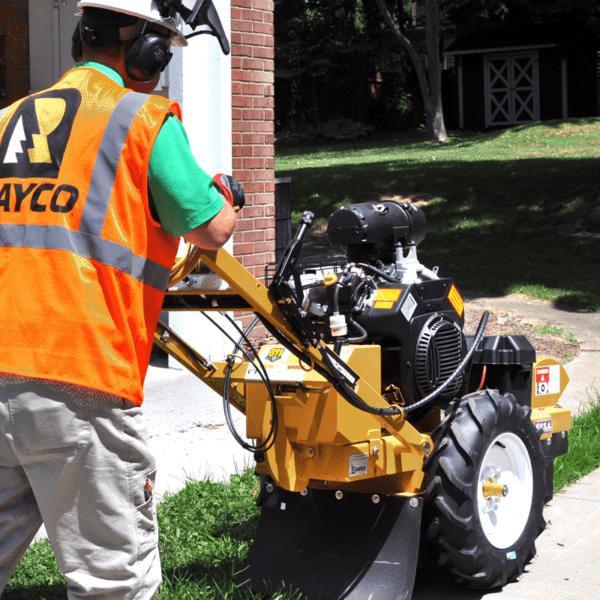 RAYCO RG25HD Mini-Workforce Self-Propelled Stump Grinder | Stevens Group