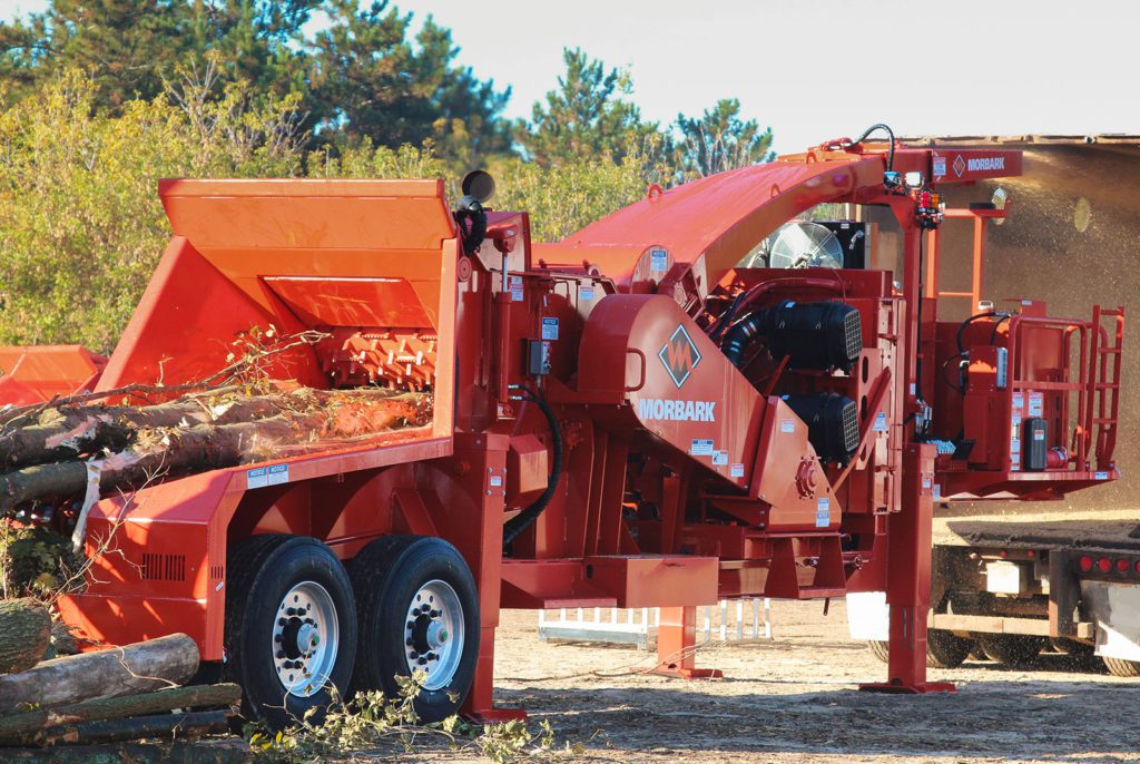 MORBARK 30/36 Wheeled Whole Tree Drum Chipper | Stevens Group