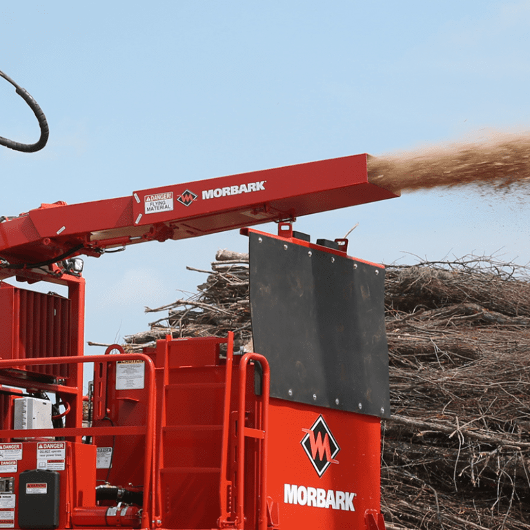 MORBARK 40/36 Tracked Whole Tree Drum Chipper | Stevens Group