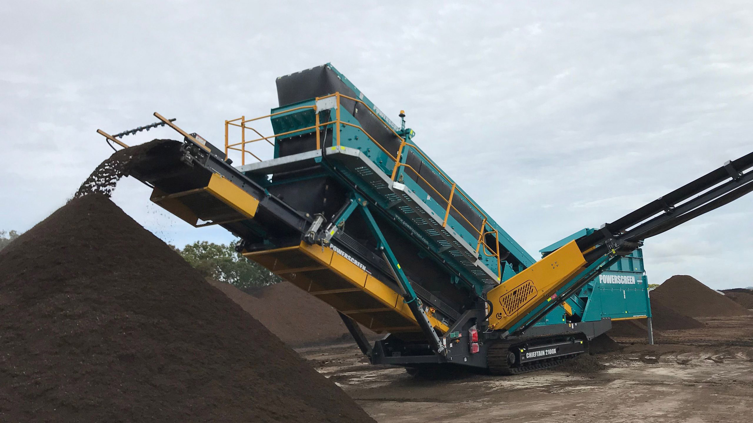 Powerscreen Chieftain 2100x Stevens Group