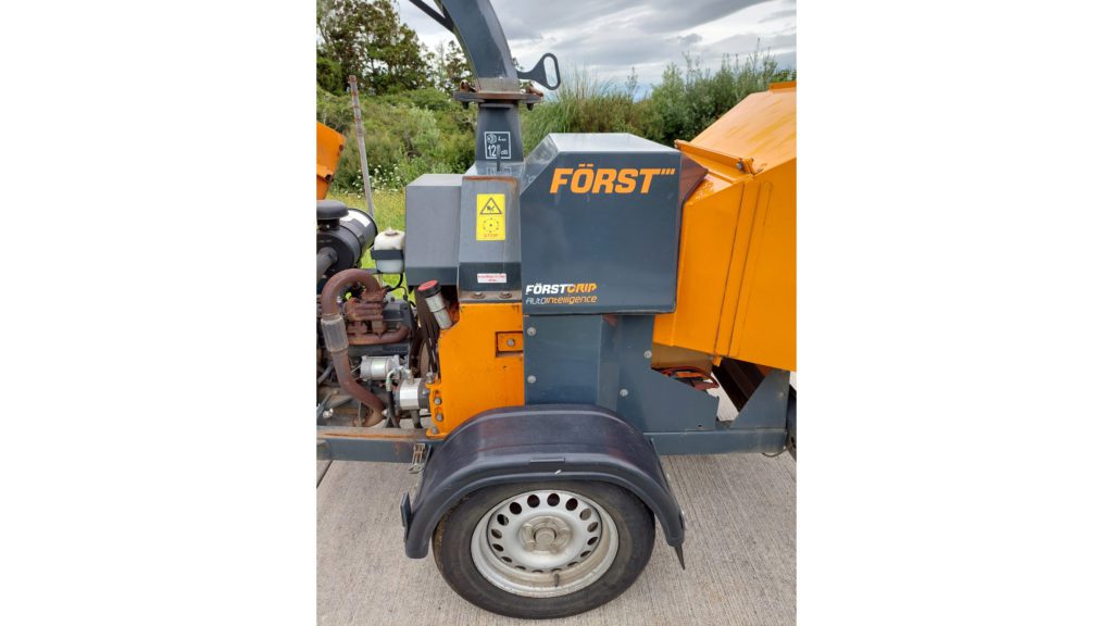 FÖRST ST8D Wheeled Wood Chipper | Stevens Group
