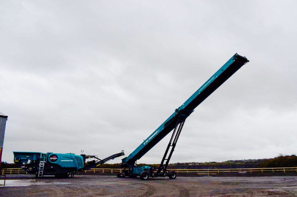 POWERSCREEN CT75R Radial Stacking Tracked Conveyor | Stevens Group