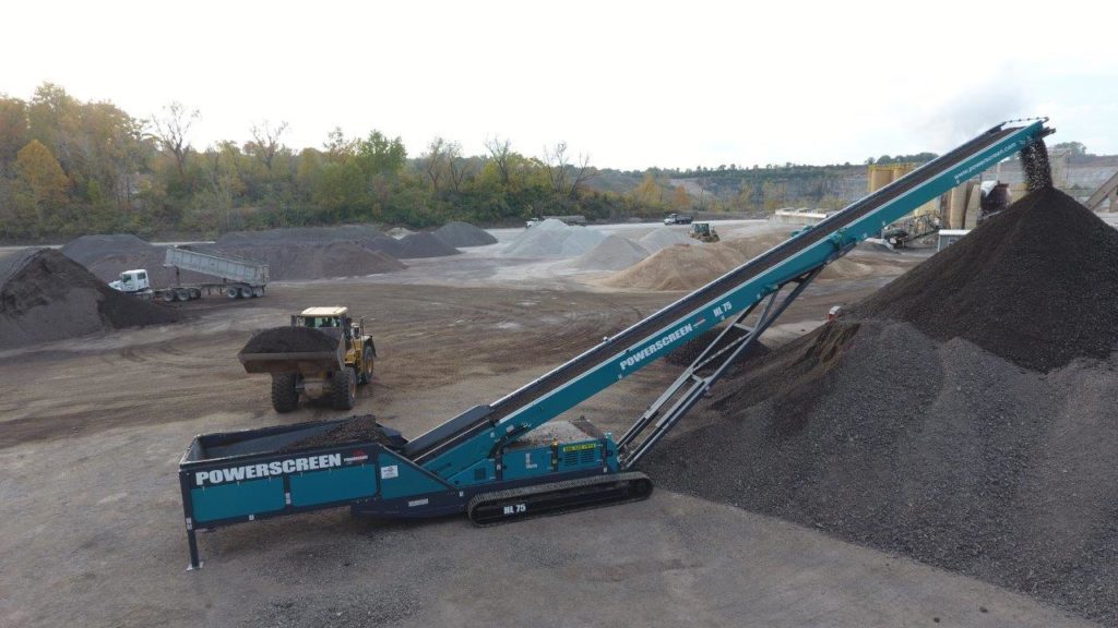 POWERSCREEN HL75 High-Level Feeder Conveyor | Stevens Group
