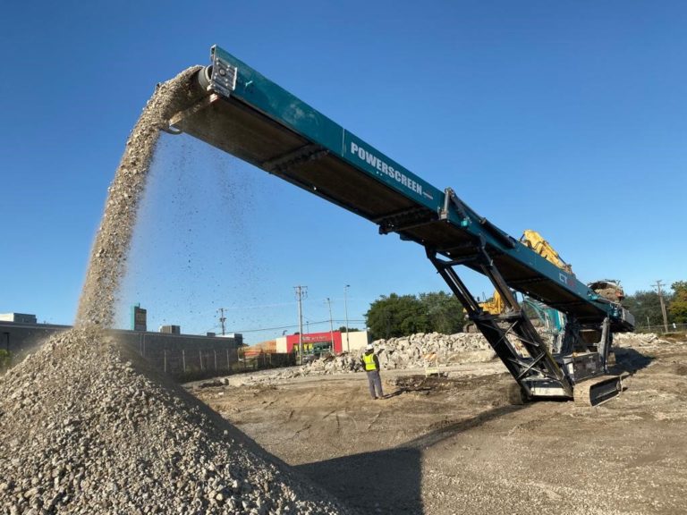 POWERSCREEN CT75R Radial Stacking Tracked Conveyor | Stevens Group