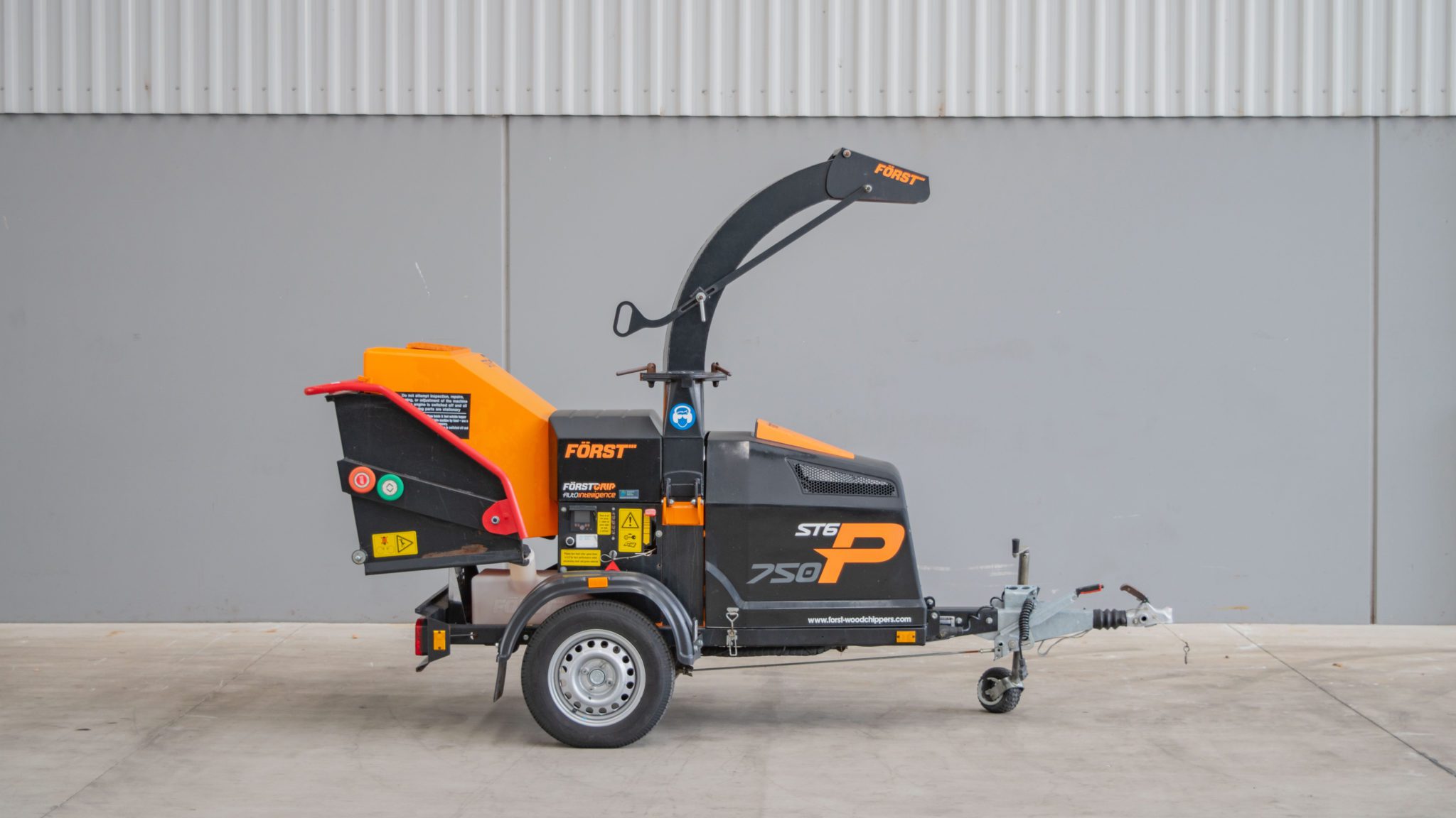 FÖRST ST6P Wheeled Wood Chipper | Stevens Group