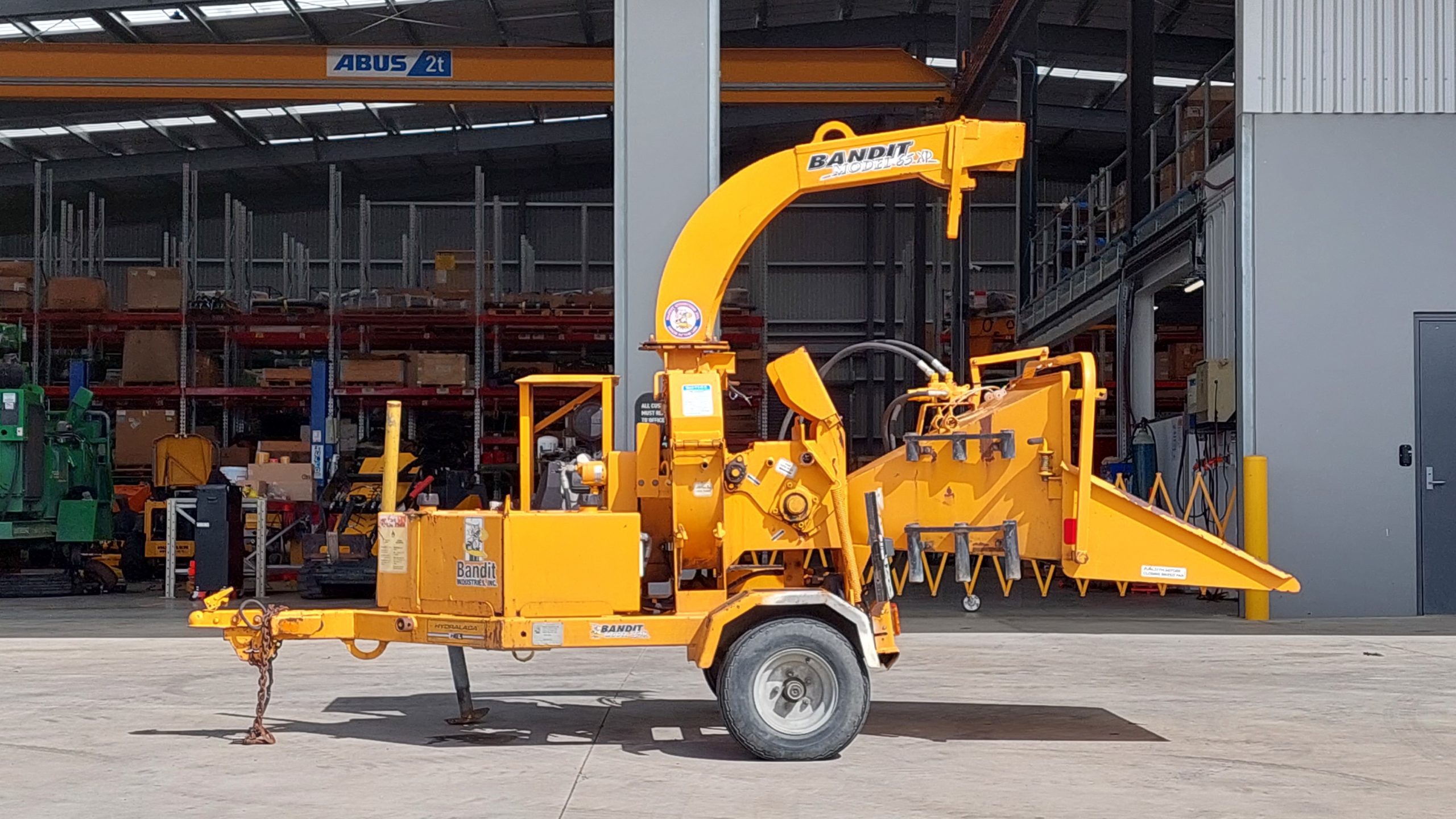 Bandit Wood Chipper Logo