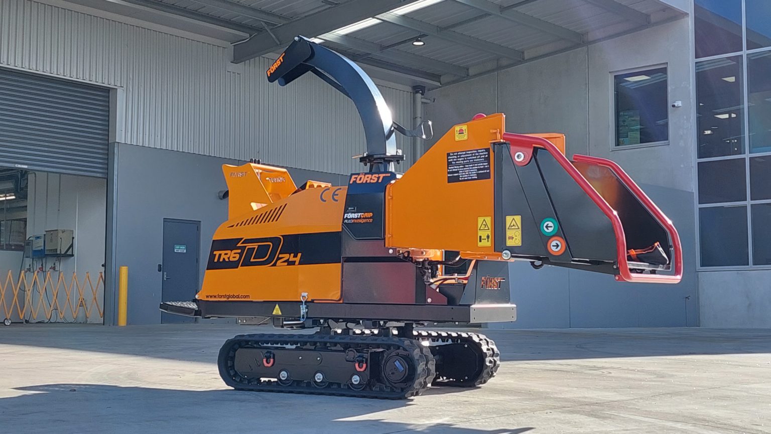 FÖRST TR6D Tracked Wood Chipper | Stevens Group