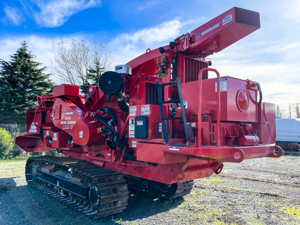 MORBARK 30/36 Tracked Whole Tree Drum Chipper | Stevens Group