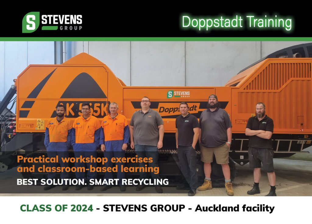 DOPPSTADT RECYCLING SOLUTIONS TECHNICAL & SERVICE TRAINING | Stevens Group
