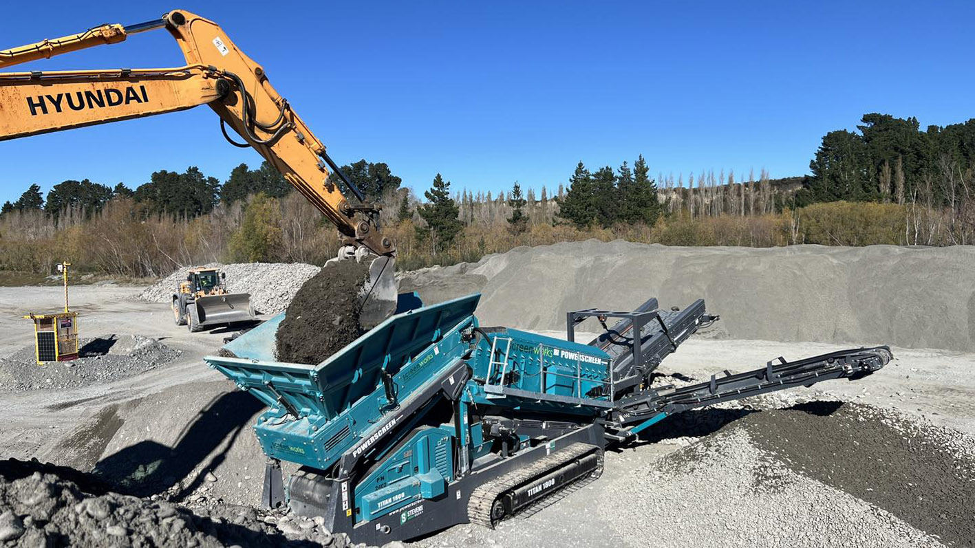 POWERSCREEN Titan 1800 | Stevens Group