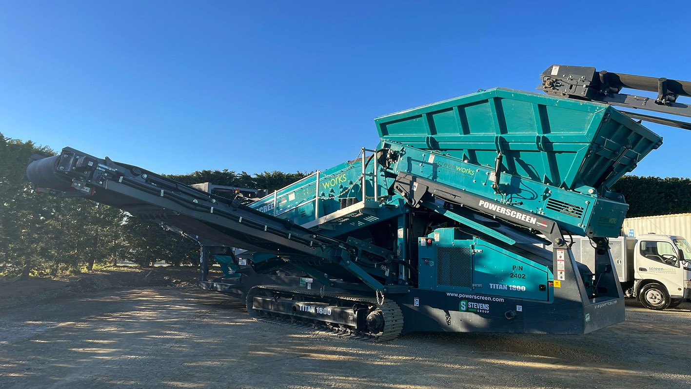 POWERSCREEN Titan 1800 | Stevens Group
